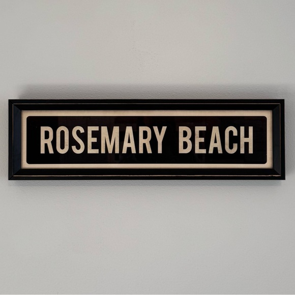 Slightly Choppy | Art | Rosemary Beach Framed Vintage Style Wall Art ...